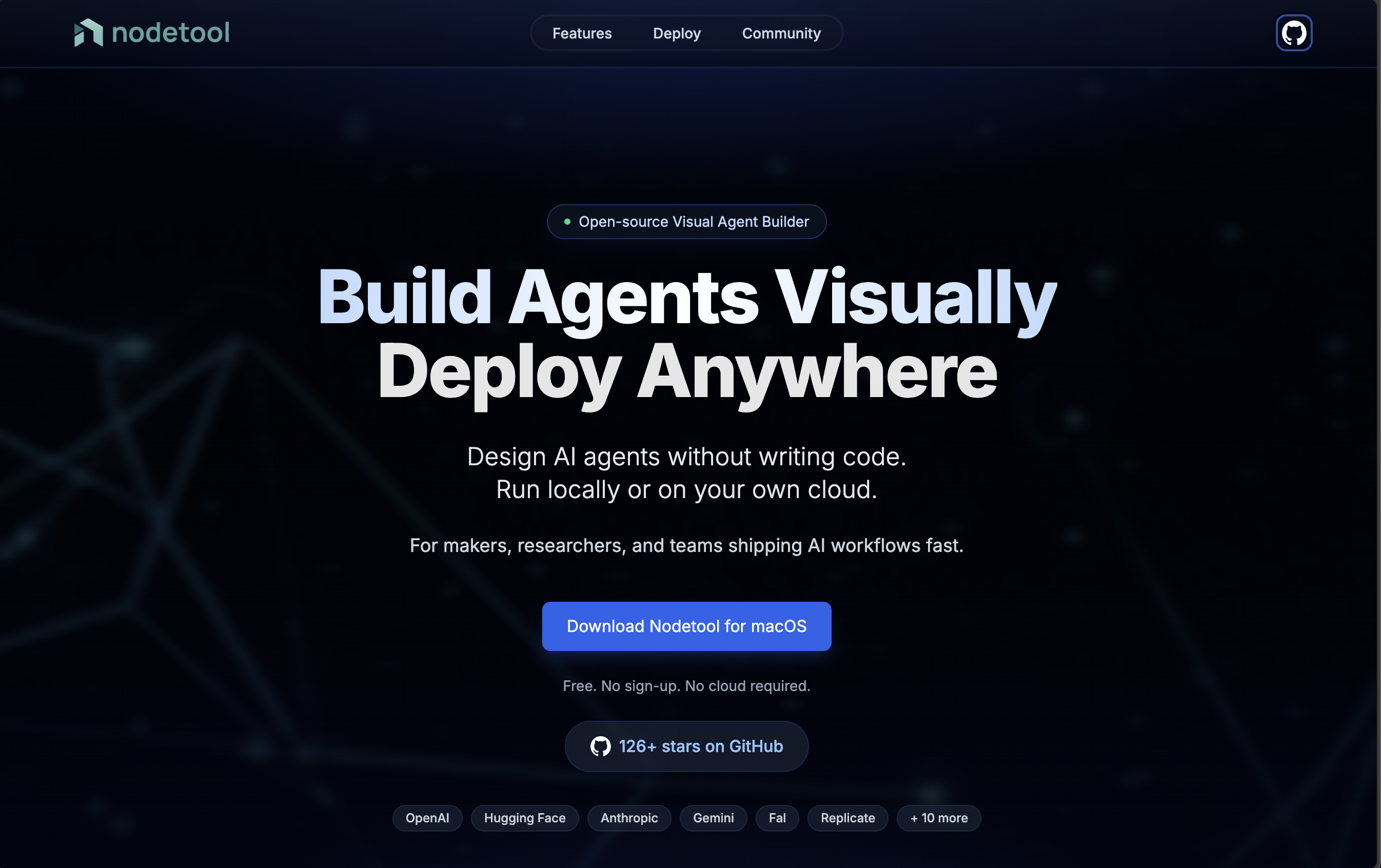 Your Machine. Your Models. Your Control. | NodeTool.ai